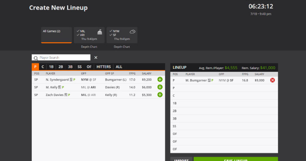 10 Keys To Winning on DraftKings Part II