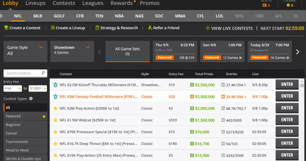 How To Play One Week Fantasy Football – Beginners Guide 101